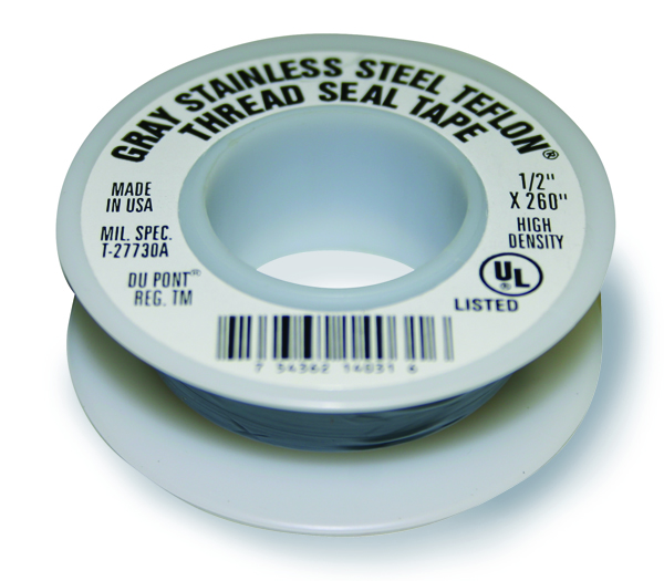 SS TEFLON TAPE 1/2 X 260" | Windtrax